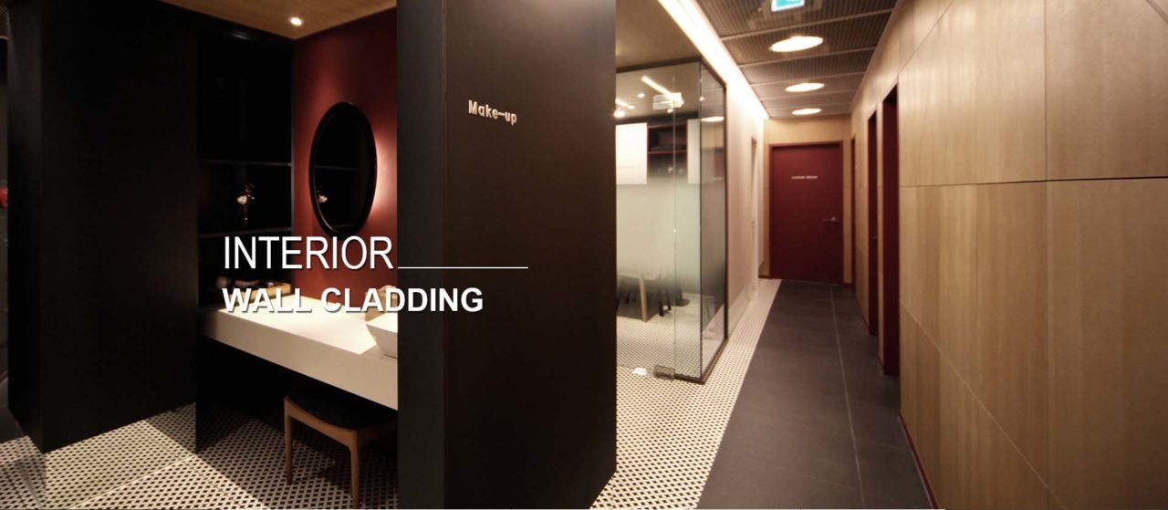 Beautiful interior aluminum composite cladding projects